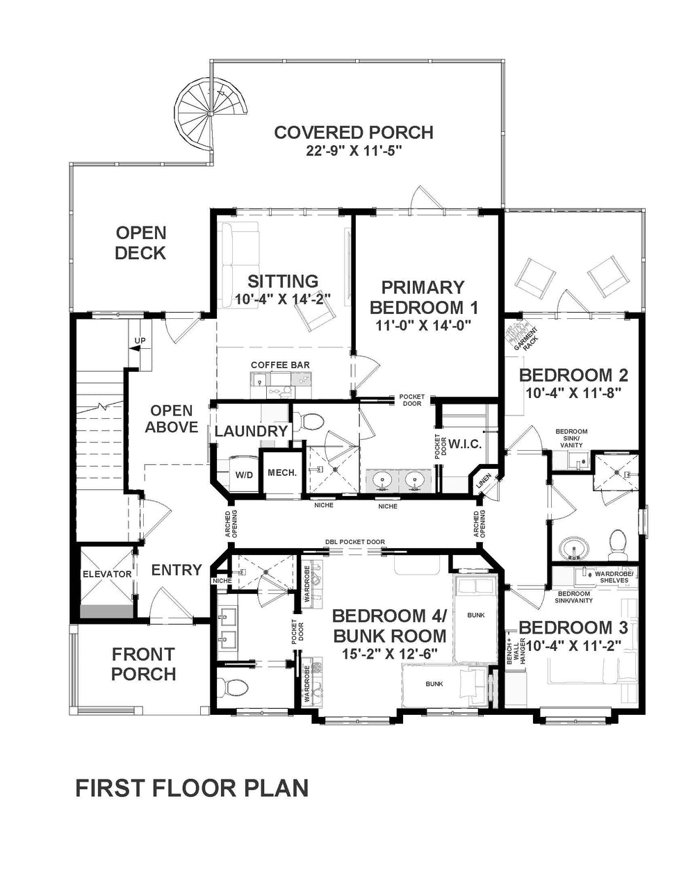 2718 Sq. Ft. - Outer Banks Beach House – Intertwine House Plans