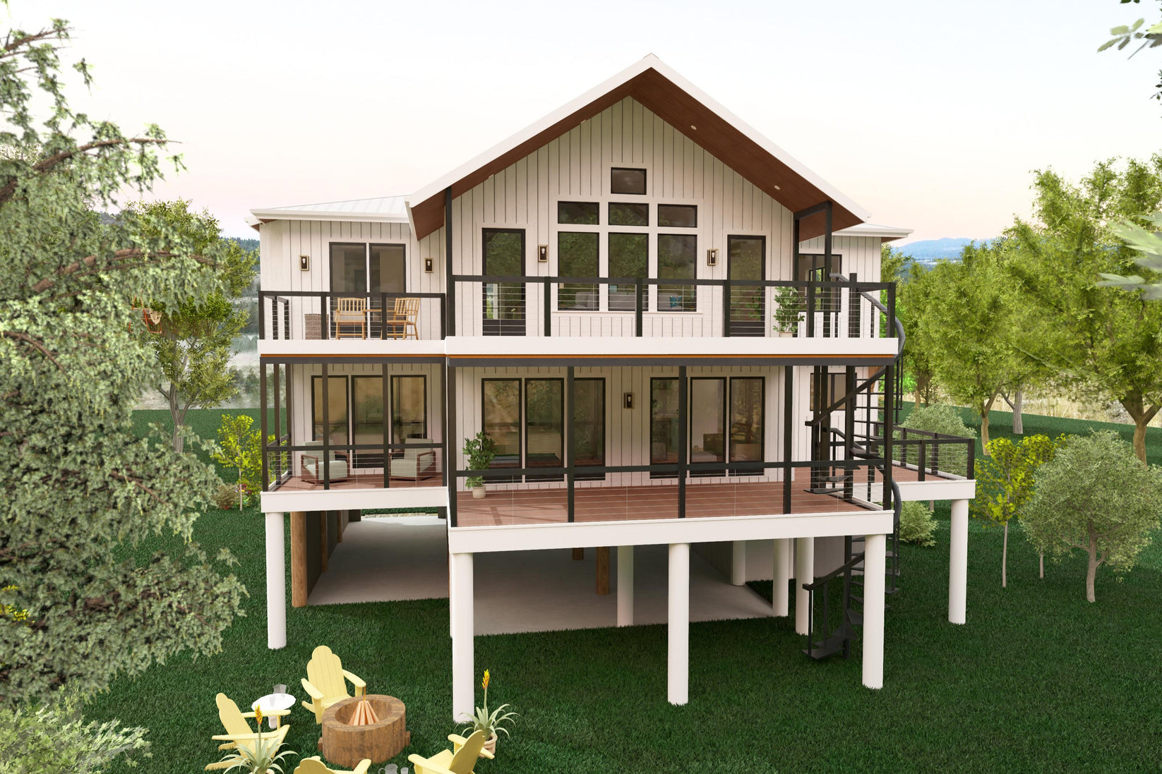 2718 Sq. Ft. - Outer Banks Beach House – Intertwine House Plans