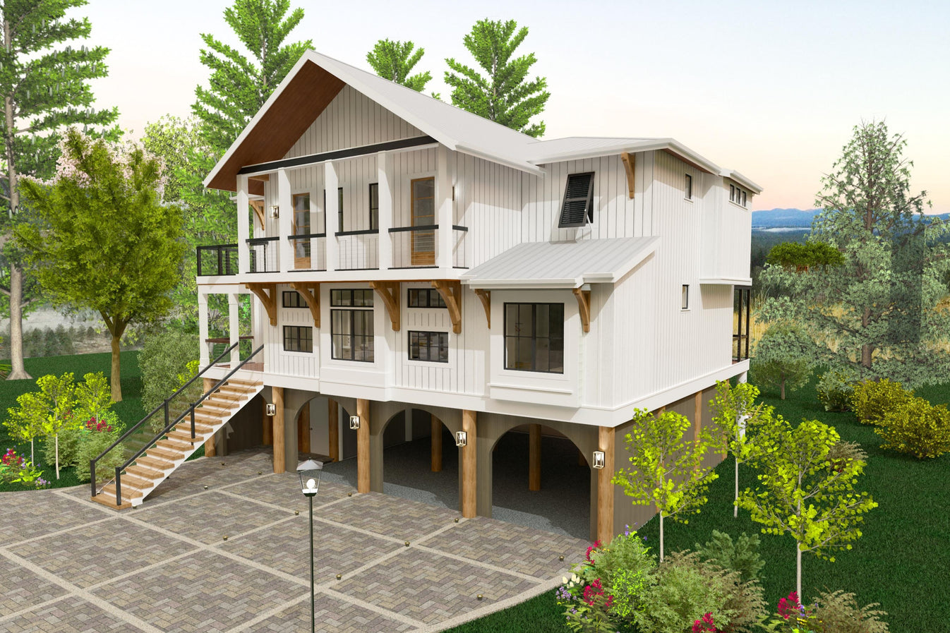 2718 Sq. Ft. - Outer Banks Beach House – Intertwine House Plans