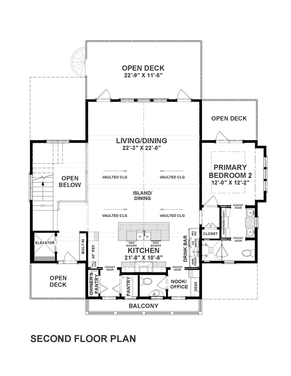 2718 Sq. Ft. - Outer Banks Beach House – Intertwine House Plans