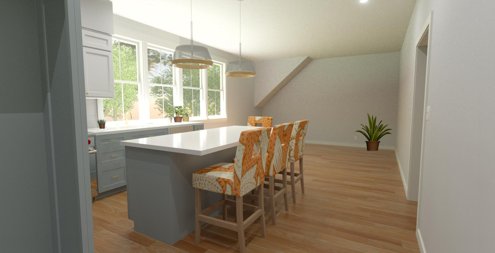 1085 Sq. Ft. - The Perry Garage/ADU Plan – Intertwine House Plans